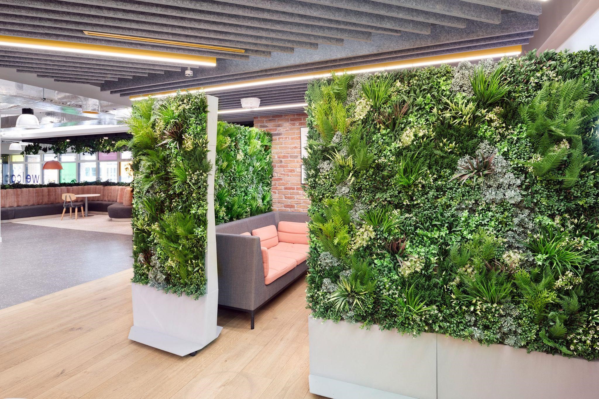 Introducing Foliascreen - Green Wall Partition & Plant Screen