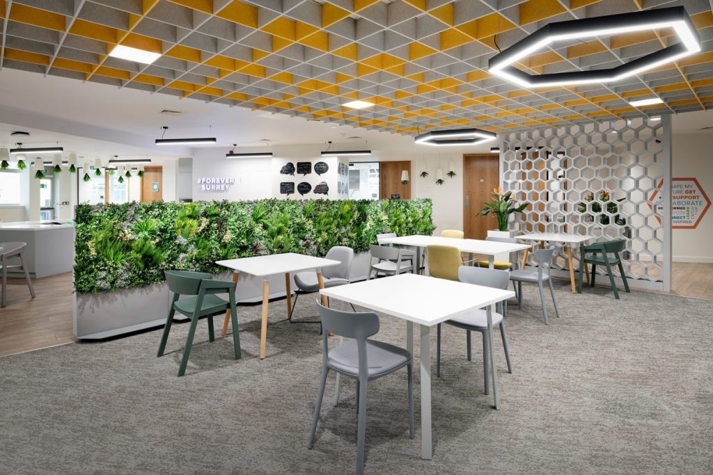 Foliascreen: Artificial Green Wall Partition & Plant Screen