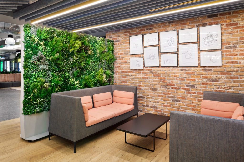Foliascreen: Artificial Green Wall Partition & Plant Screen
