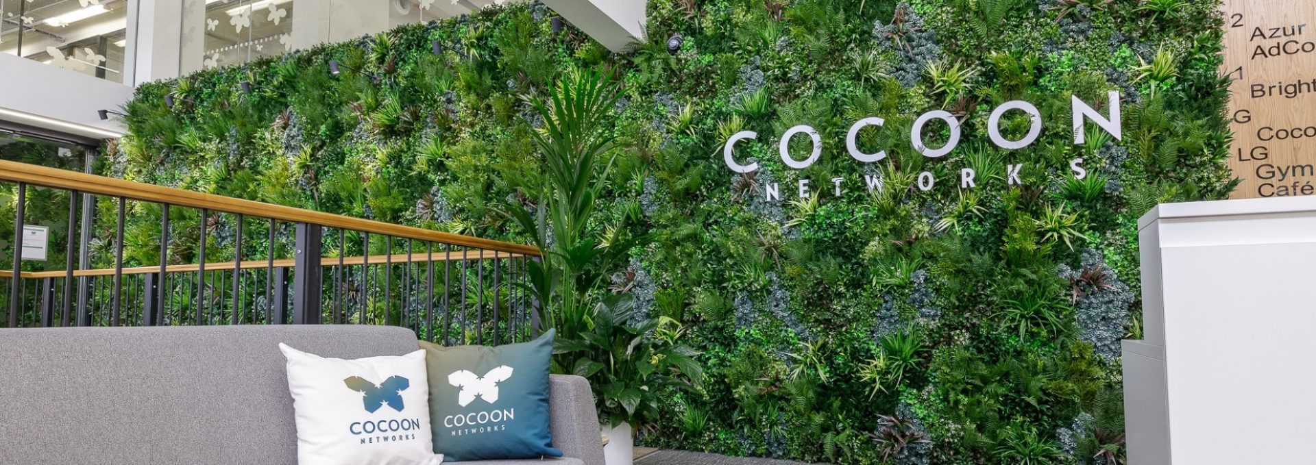 Revitalize Your Brand with Logo-Infused Artificial Green Walls